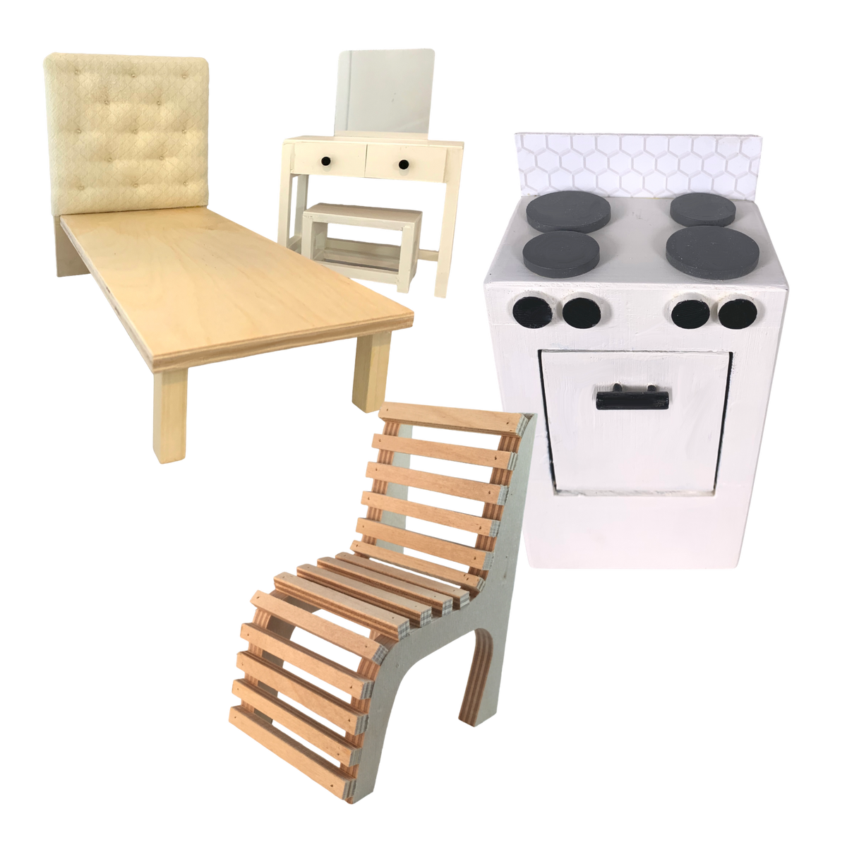 Barbie Wood Furniture – Martin Dollhouses